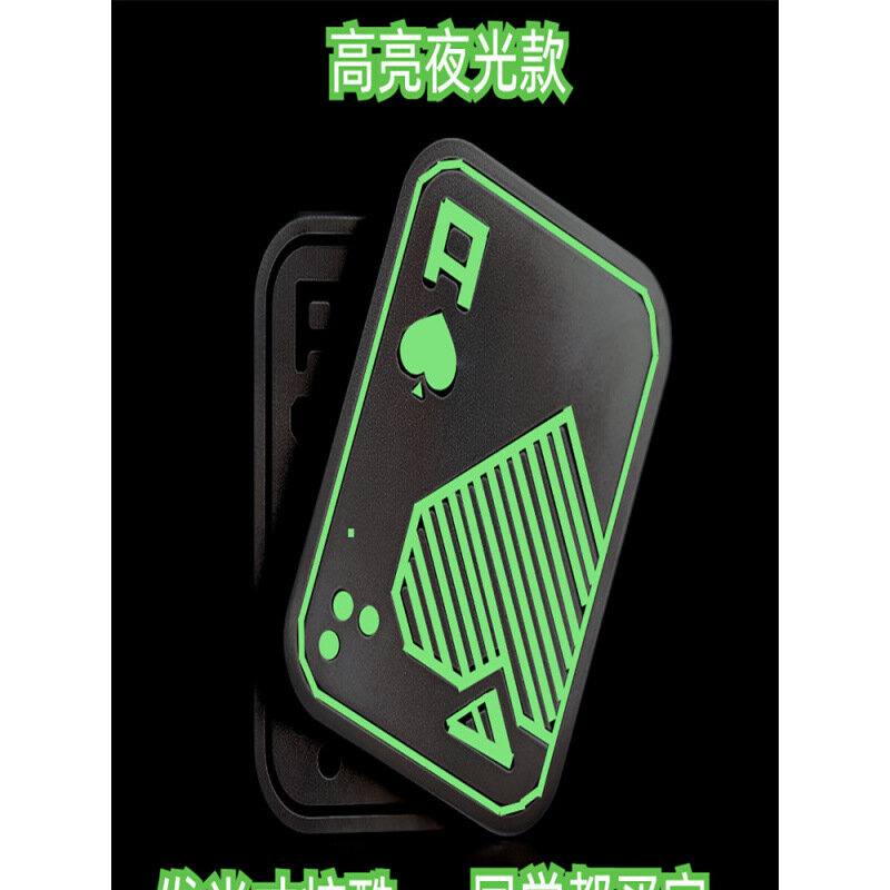 Горячая продажа SG, металлическая карта с передней стороной, карта с защелкой, монета, магнитная игрушка для снятия стресса, фиджет-спиннер из циркония, оптовая продажа