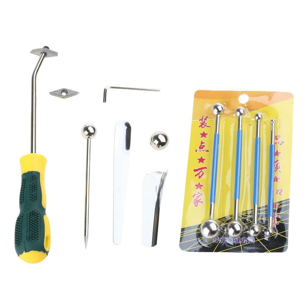Набор инструментов для удаления затирки, 9 шт.