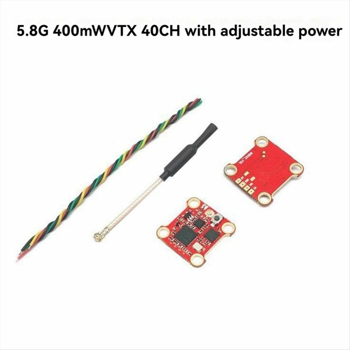 5.8G 400mW VTX 40CH Аналоговый Видеопередатчик С Регулируемой Мощностью VTX