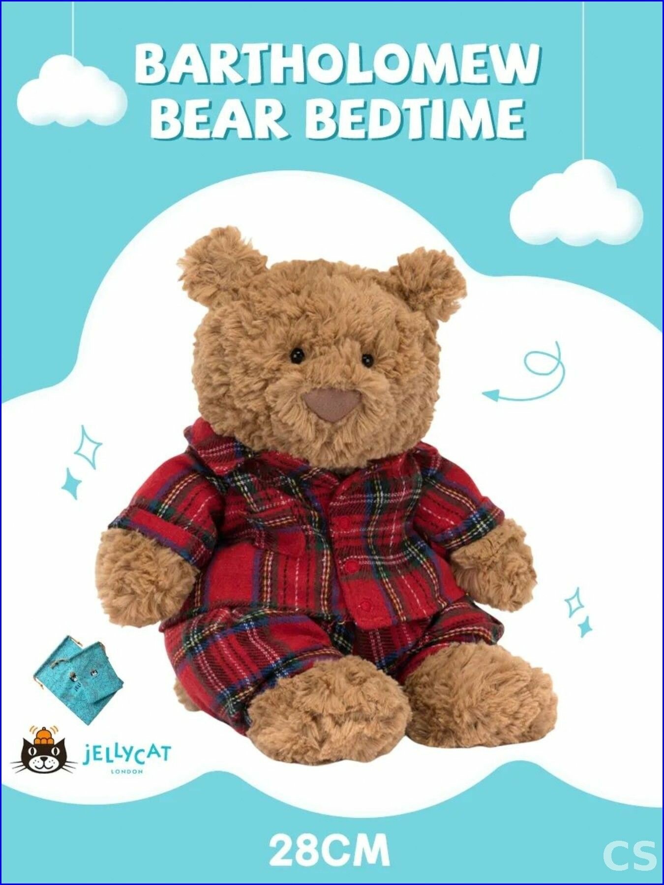 Милая плюшевая игрушка-кукла Bartholomew Bear Heartthrob