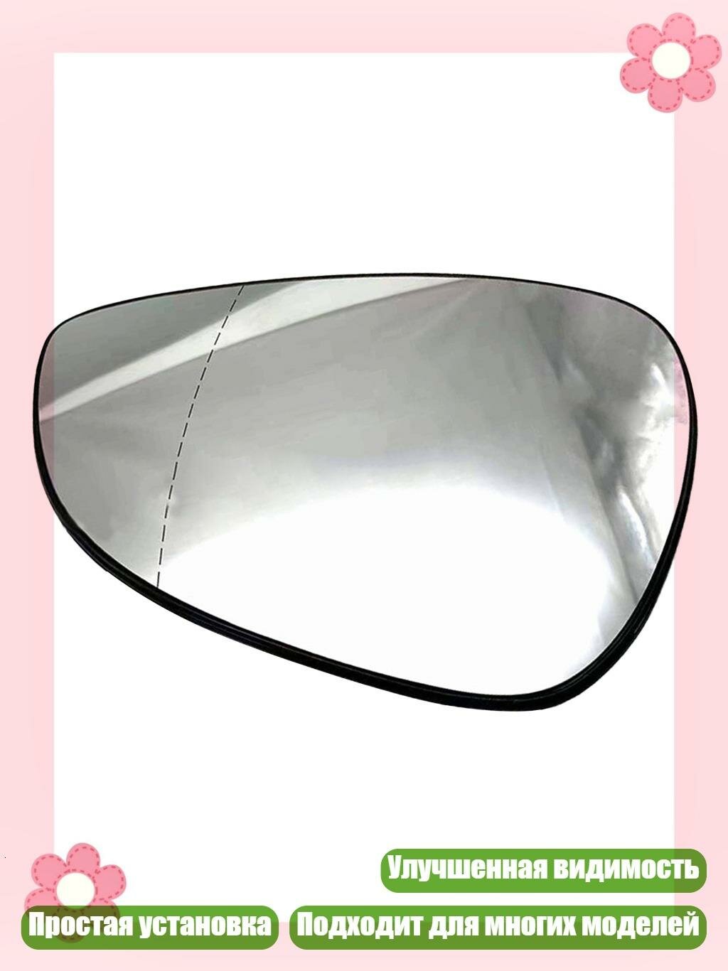 Заднее стекло с обогревом для автомобиля 2009-2018, слева - с подогревом