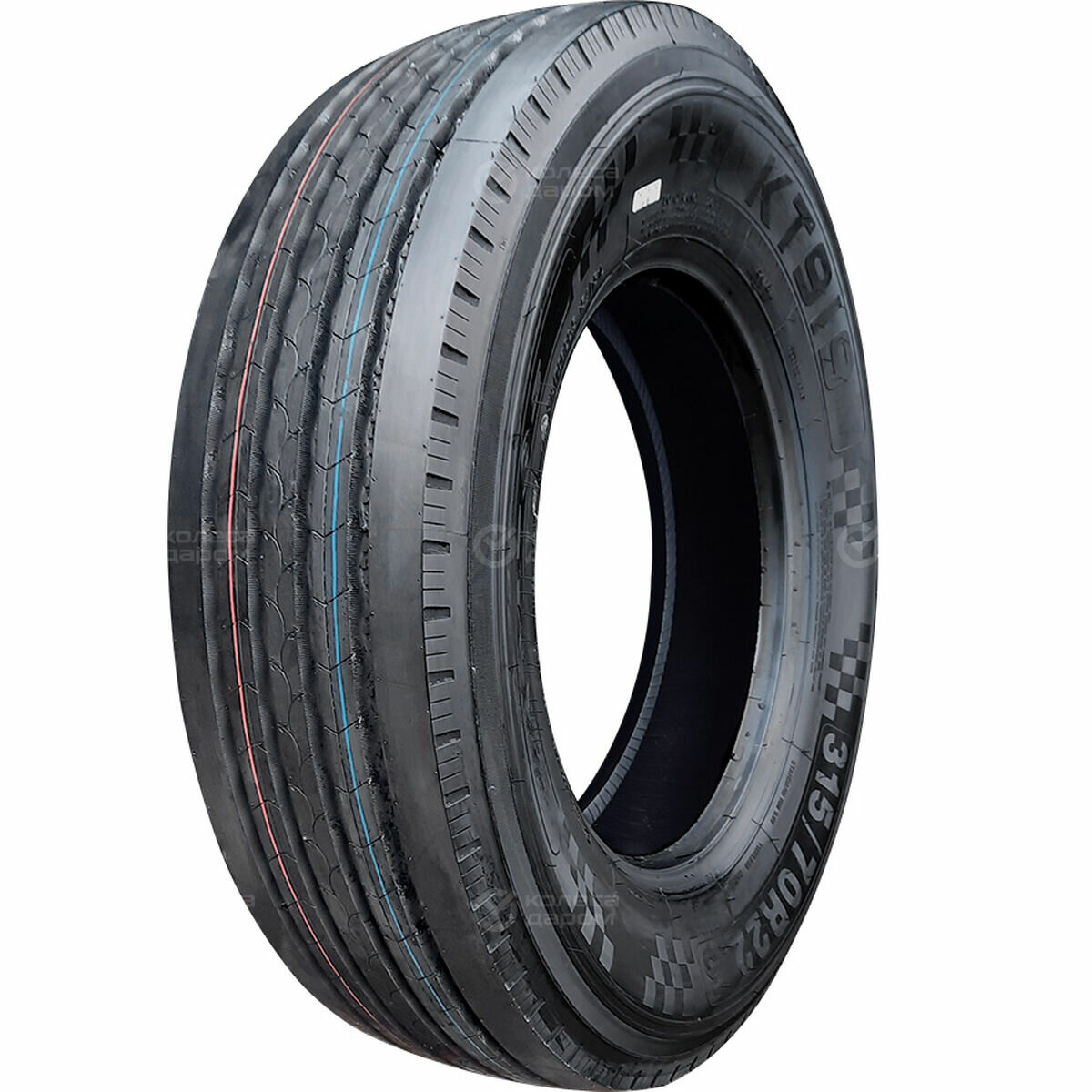 Автомобильная шина 315/70 R22,5 KPATOS KT919 TL 20PR 154/151L Рулевая