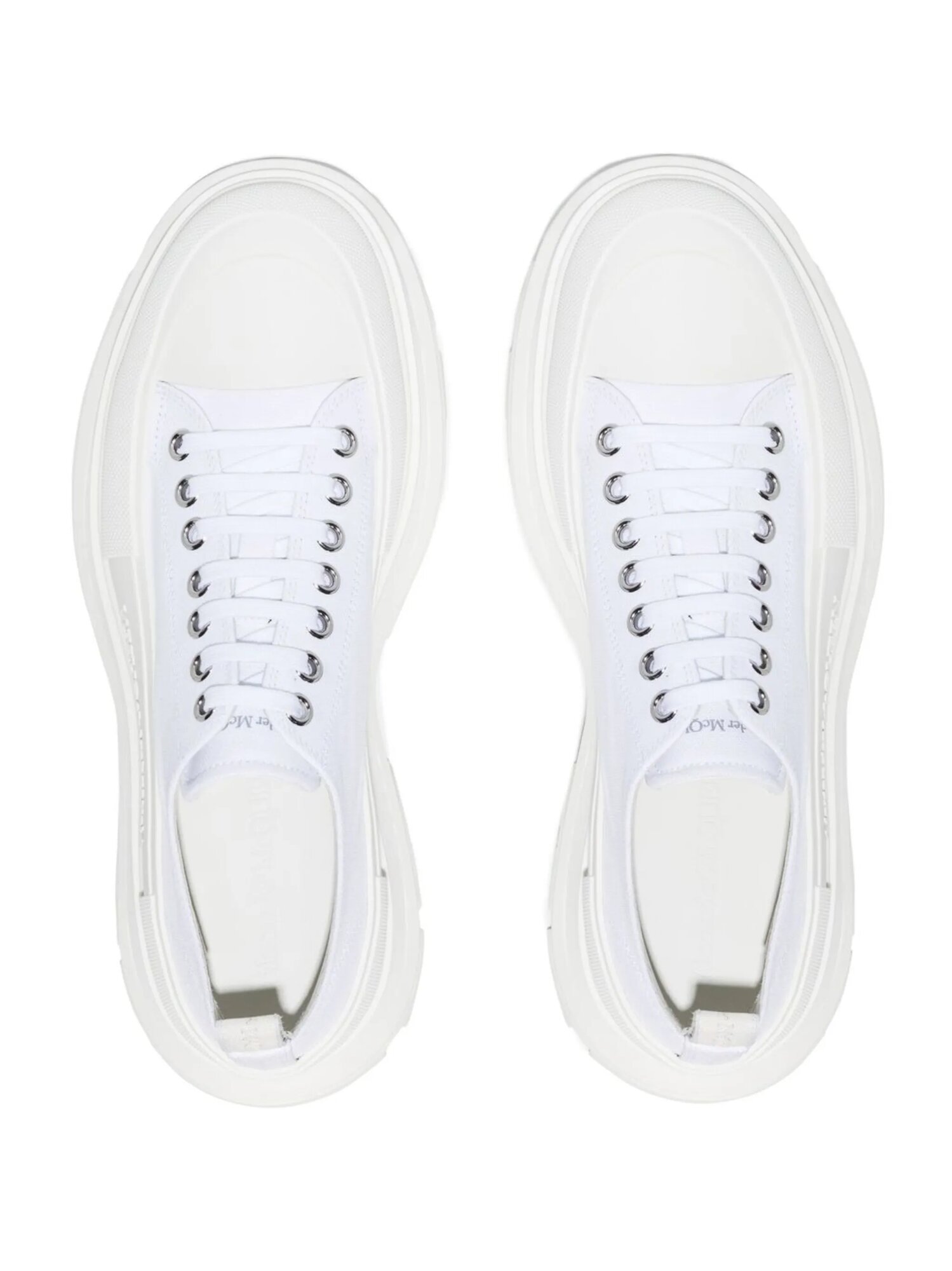 Кроссовки Alexander McQueen Tread Slick, размер 42,5 IT, серебристый — фото 1