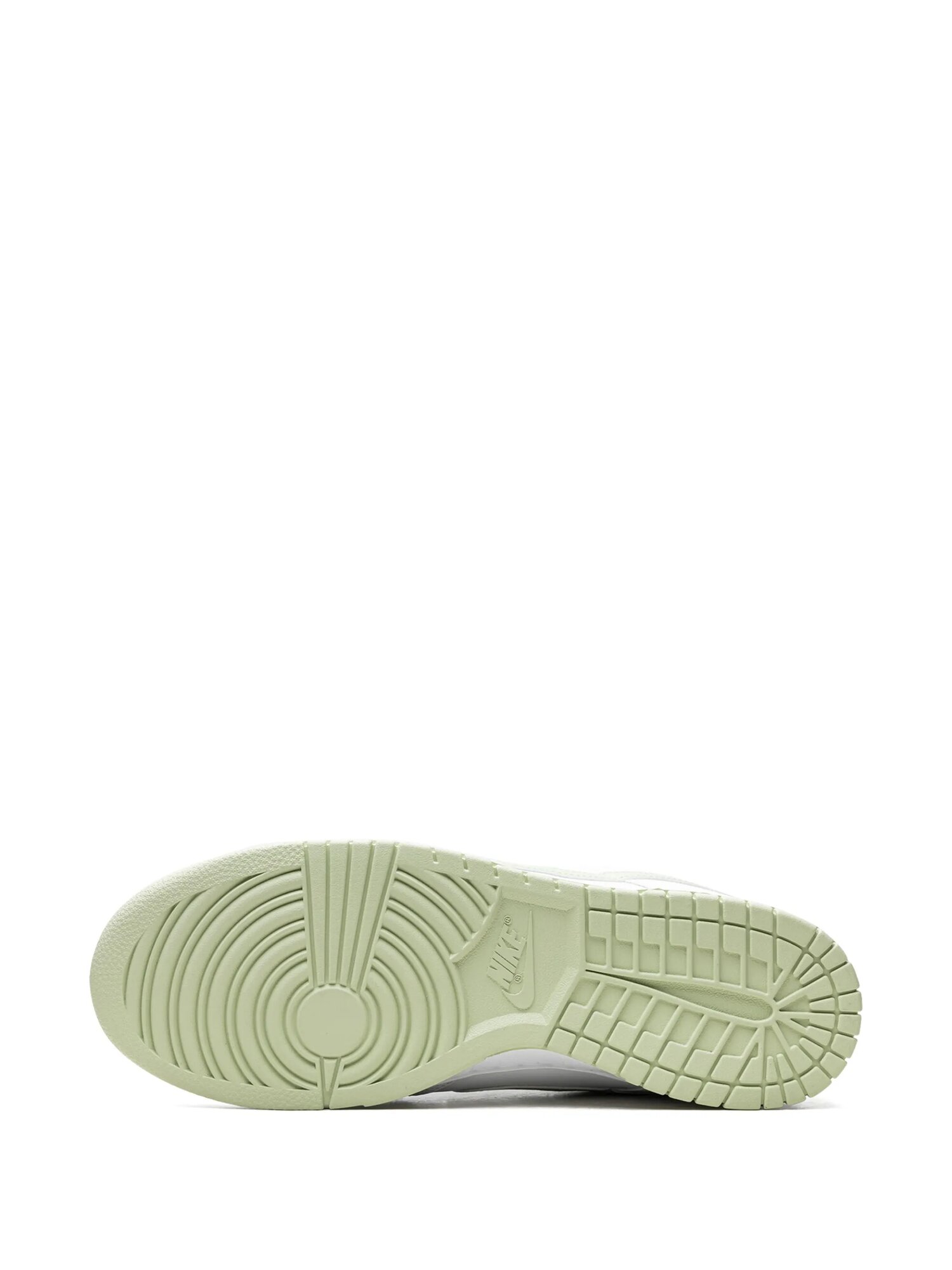 Кроссовки NIKE Dunk Low, размер 11.5 US, серебристый — фото 1