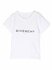 Футболка GIVENCHY, размер 9 мес, белый,
