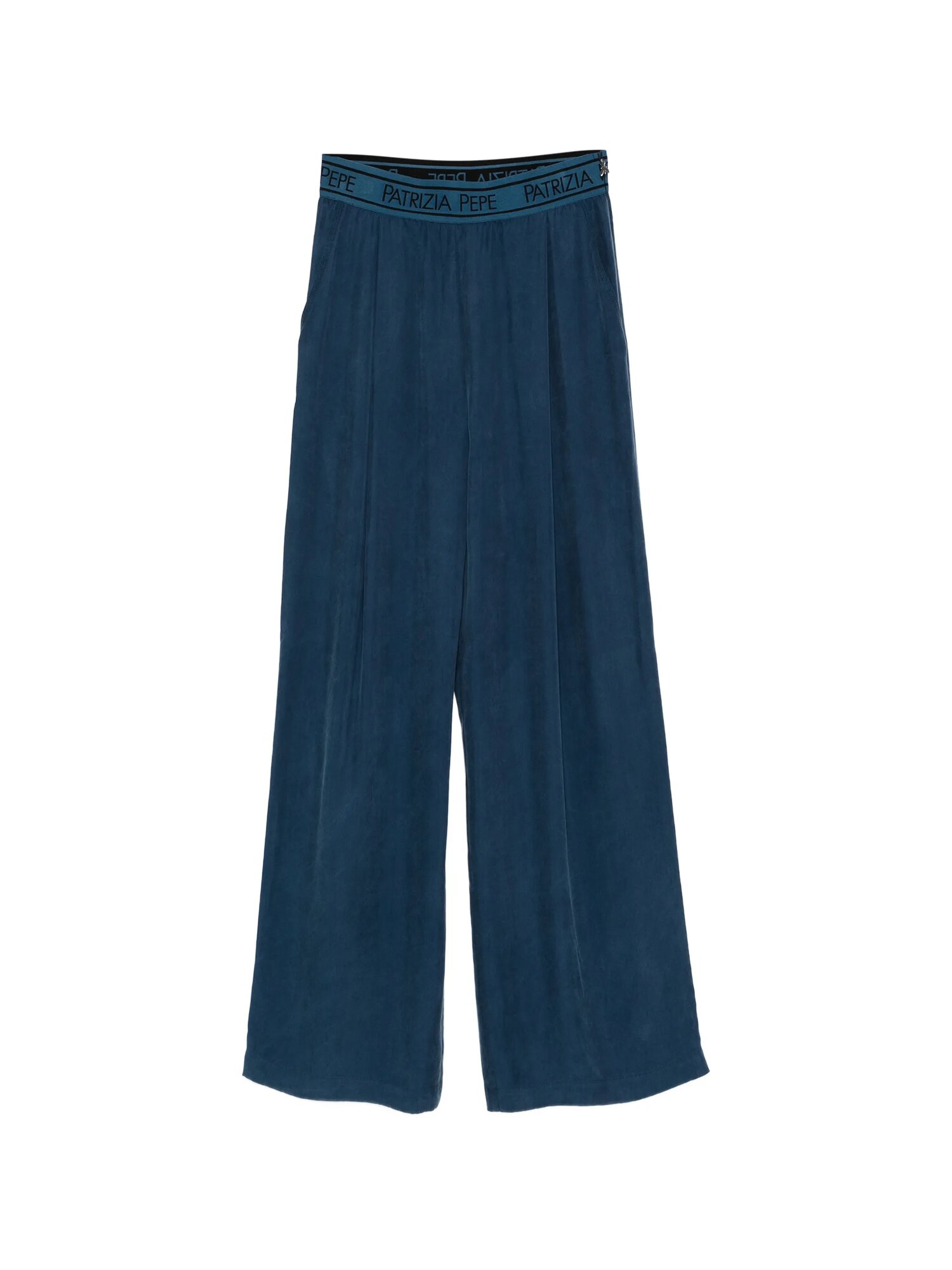 Брюки палаццо Elastic-waistband fluid palazzo pants
