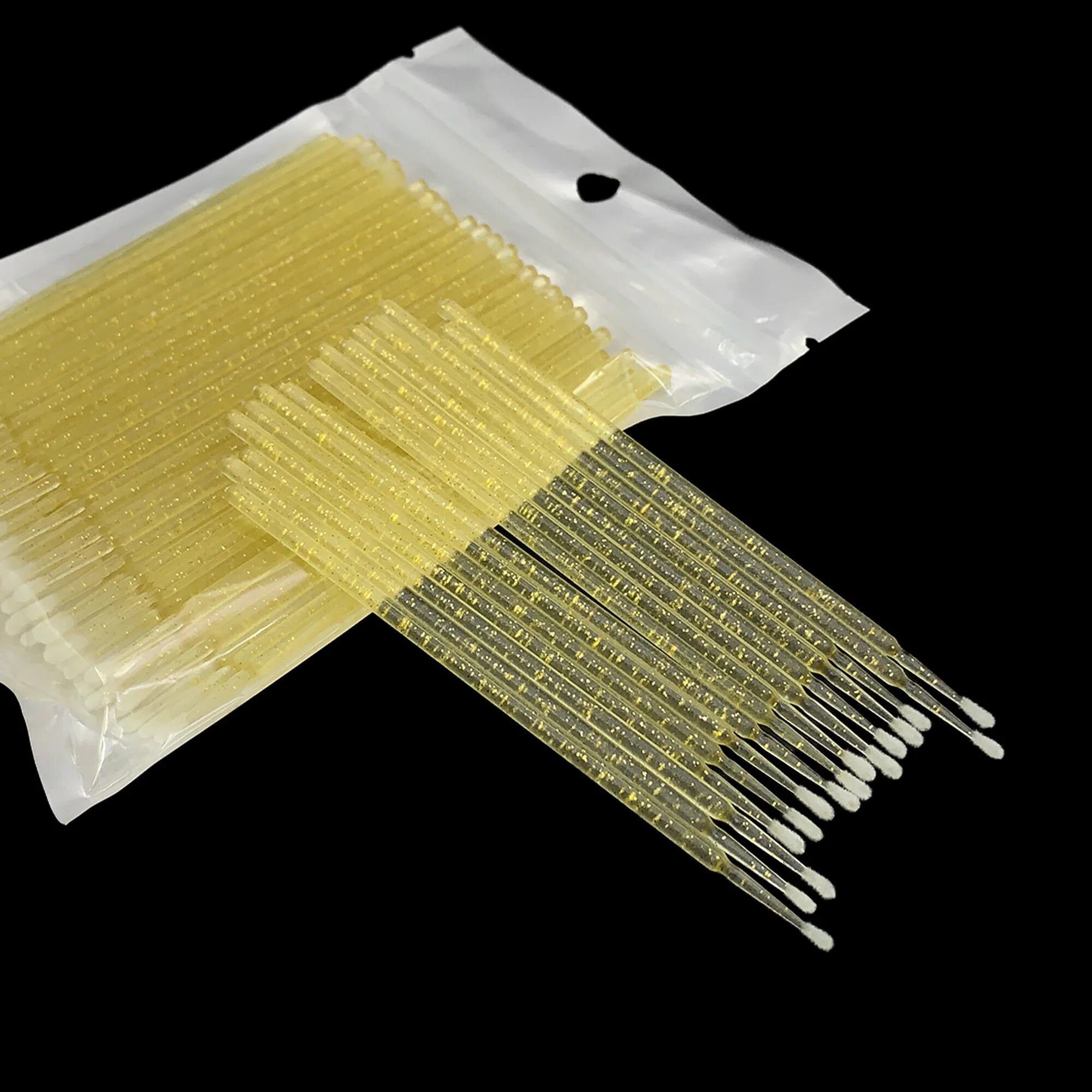 Набор для наращивания ресниц Mollie Lipper, 100 шт, Crystal Yellow