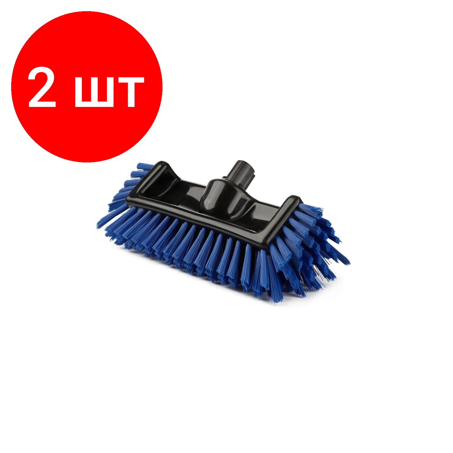 Комплект 2 штук, Щетка для пола SYR Scrator Brush разноур 30см Interchange синяя 998626