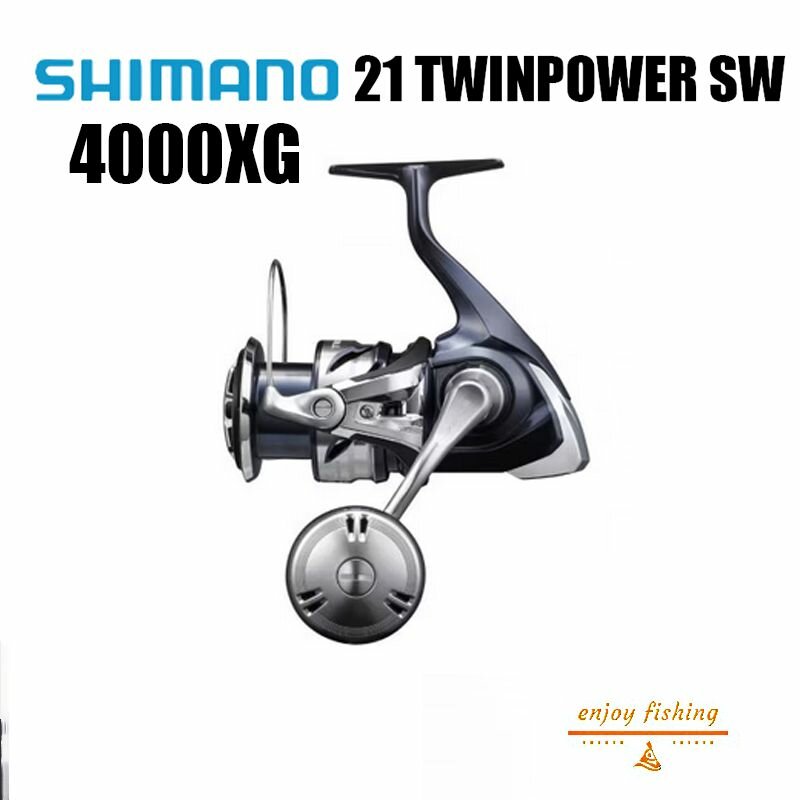 2021 SHIMANO TWINPOWER SW 4000XG прялка Рыболовная катушка Рыболовные снасти