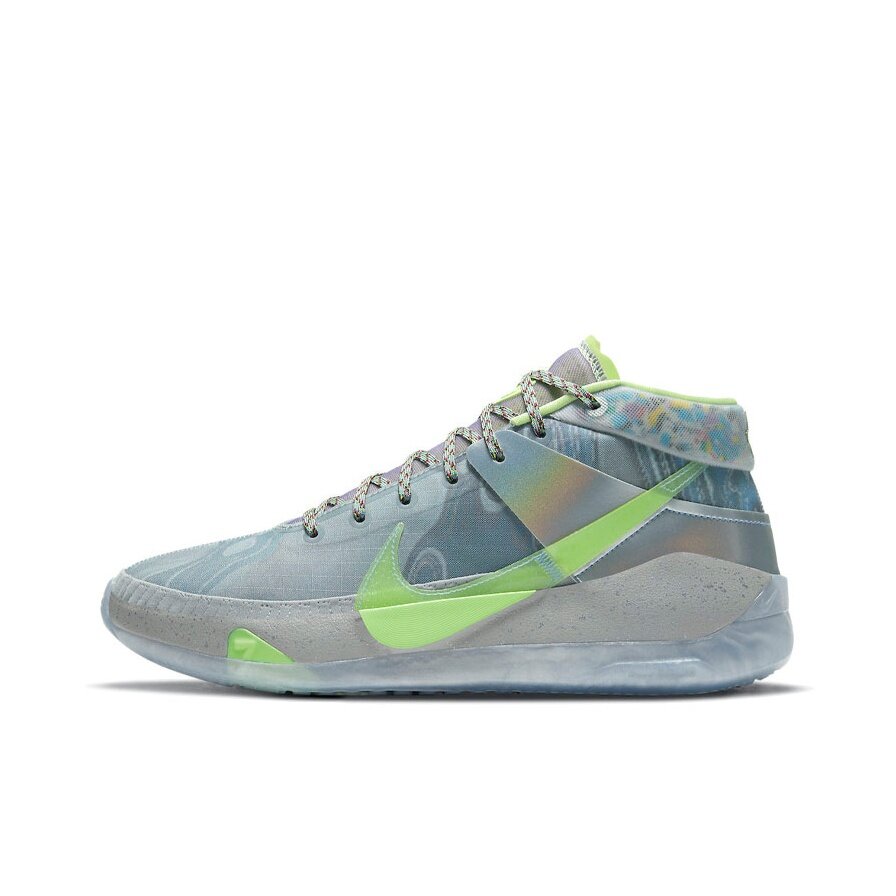 Кроссовки NIKE KD 13, размер EU 42 стопа (26.5CM), green-blue — фото 1