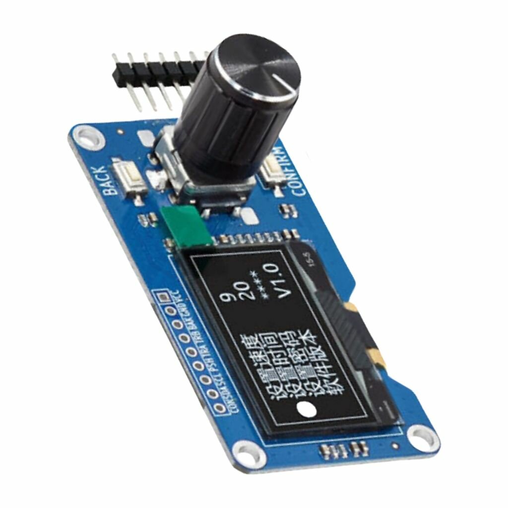 (1 комплект) 1,3-дюймовый OLED-экран с интерфейсом IIC и комбинированный модуль кодирования EC11
