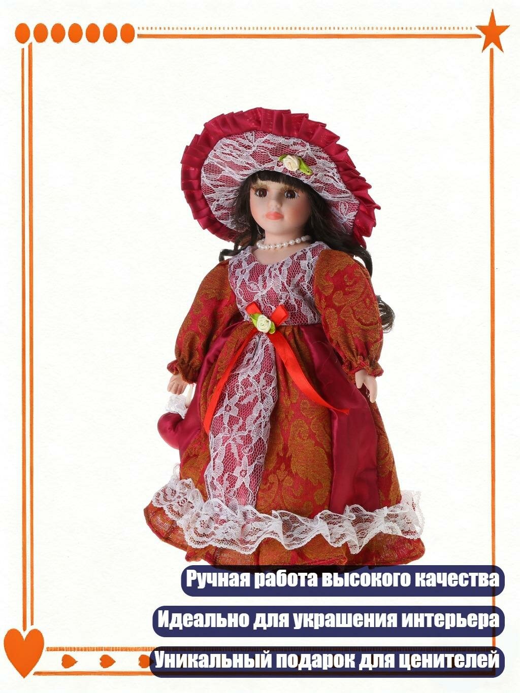 Ручная работа, европейская фарфоровая кукла