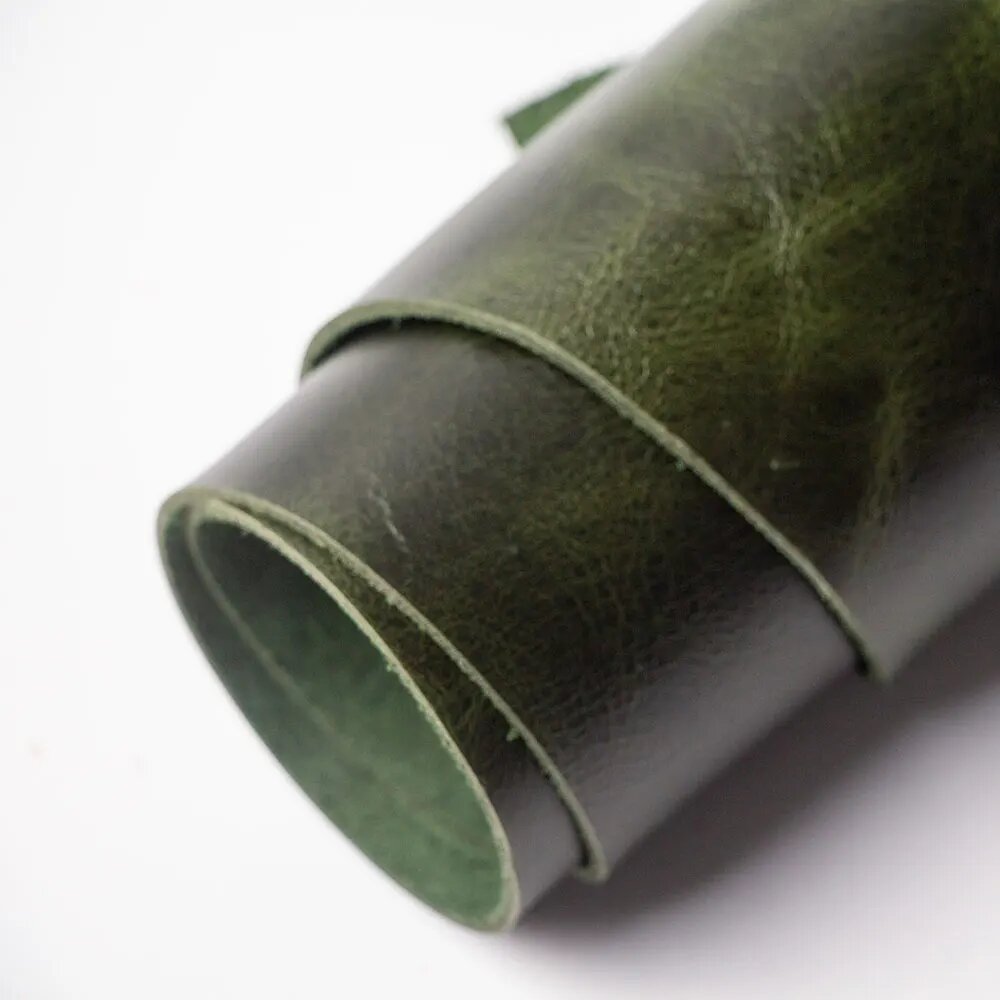 Натуральная толстая кожа для ремней и сумок Junetree 10x30cm, as picture