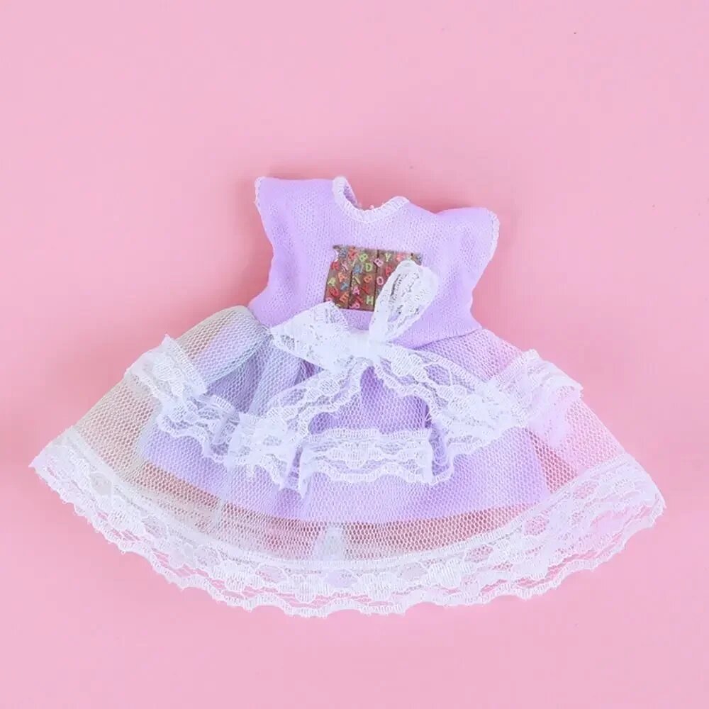 Модная кукольная одежда Юбка Костюм Лучшие подарки 16 см Кукольная одежда Высококачественное платье Можно одеваться 1/8 BJD для детей DIY Игрушки для девочек