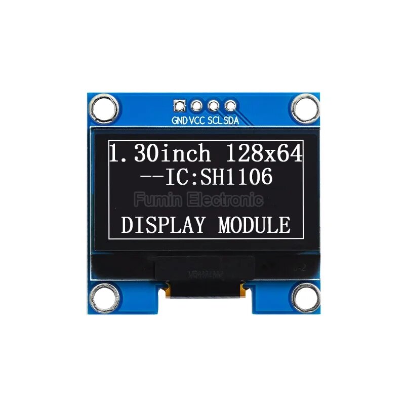 OLED-модуль дисплея SH1106 1.3 дюйма