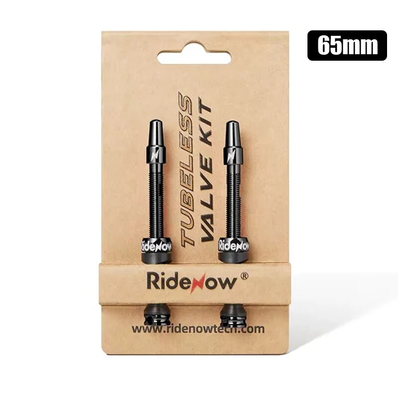 Велосипедные клапаны Ridenow Presta 45/65/85/110 мм 65mm black