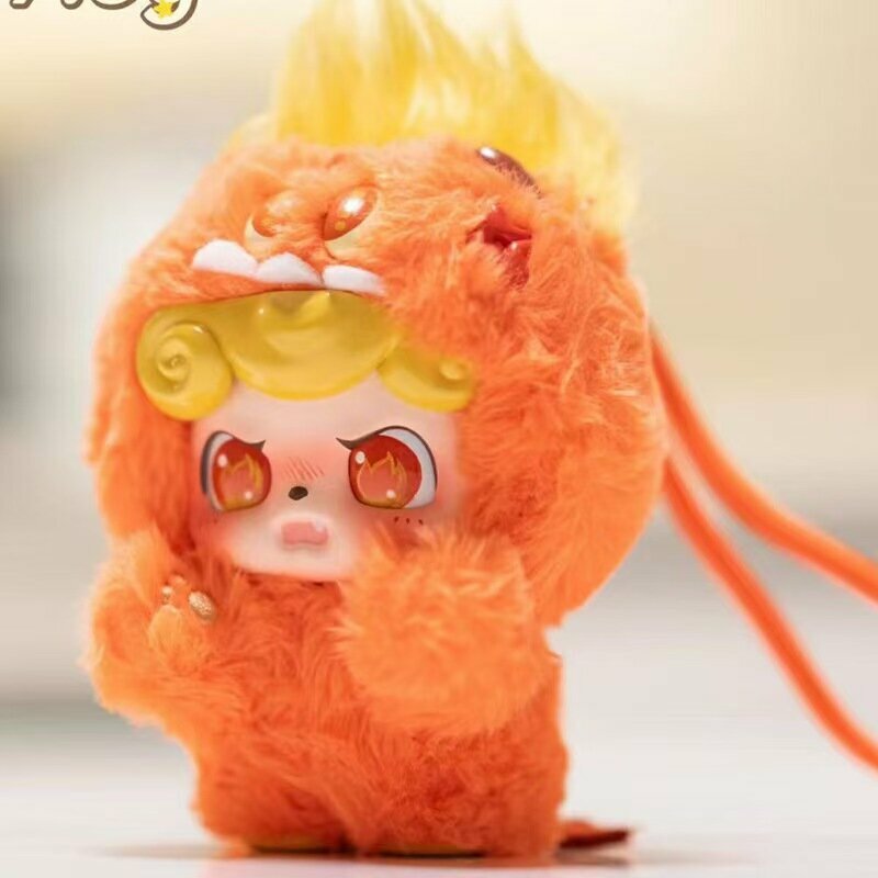 Jotoys Q Baby Emotional Hairy Monster Blind Box Series Cute Ornament Doll Keychain Mystery Box Surprise Gift