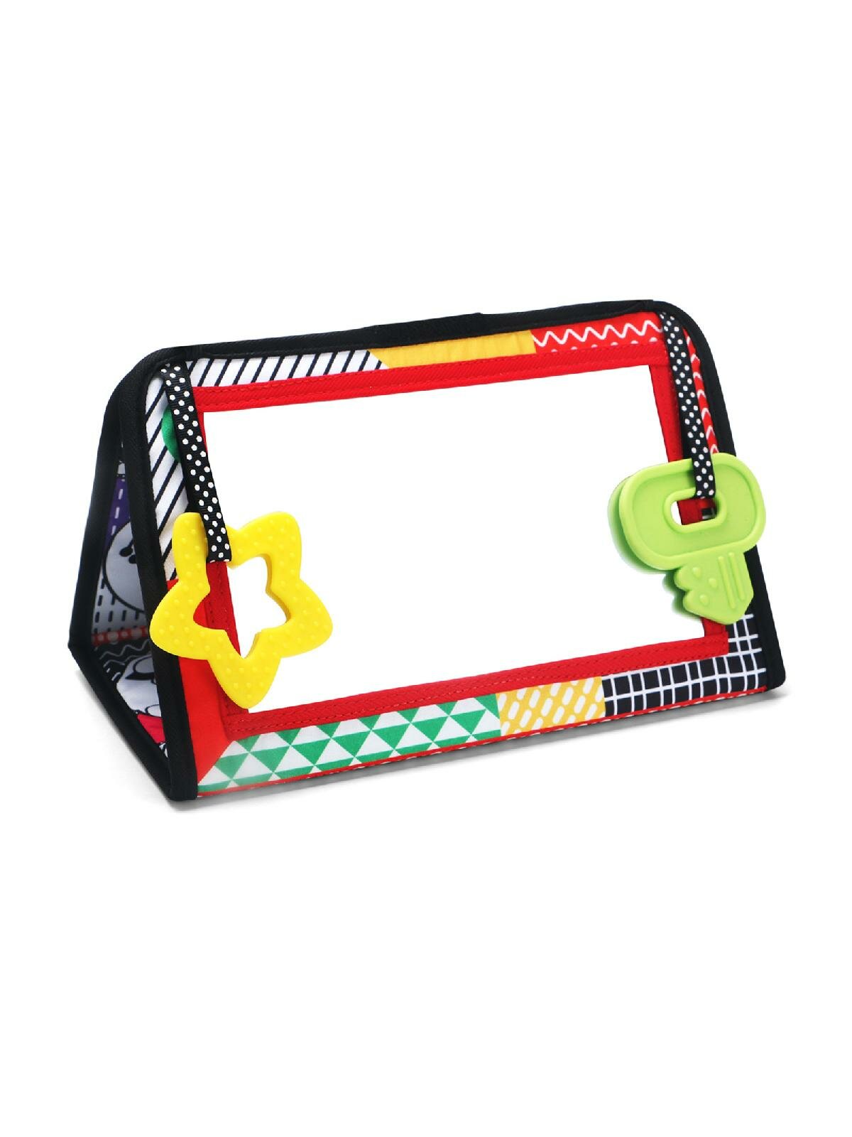 Сенсорная игрушка-зеркальце Tummy Time для маленьких мальчиков и девочек 0-6 месяцев