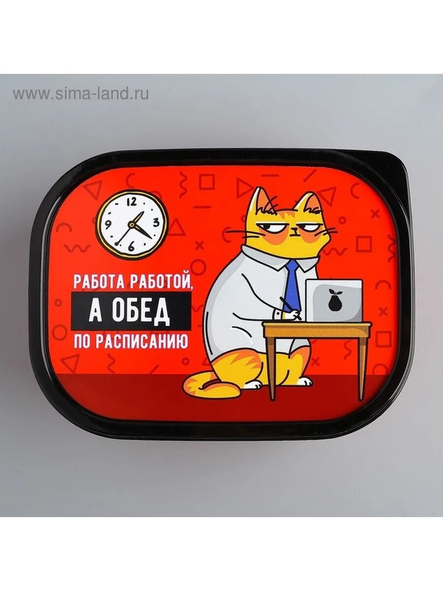 Стильный герметичный ланч-бокс 500 мл