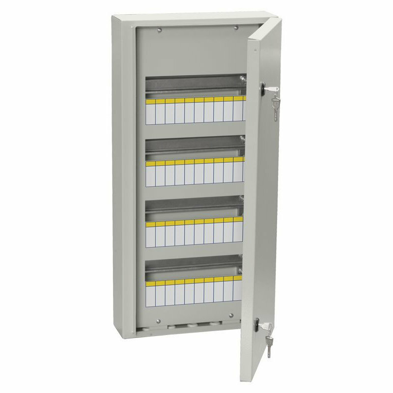 Распределительный щит IEK ЩРн-48 Titan IP54, металлический, 670х330х120 мм