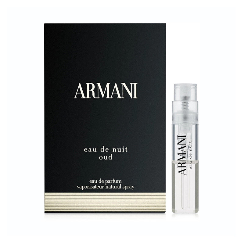 Парфюмерная вода Giorgio Armani Armani Eau De Nuit Oud миниатюра 1.2 мл / Пробник духов Джорджио Армани Армани О Де Нуит Уд