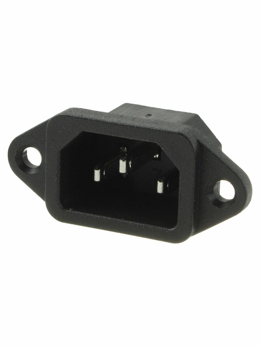 Разъем гнездо сетевое для ПК в корпус AC-04