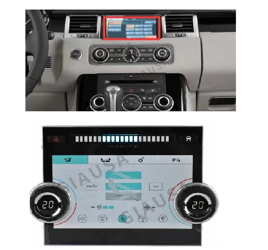 Панель управления климатом Range Rover Sport L320 2010-2013, Denso System