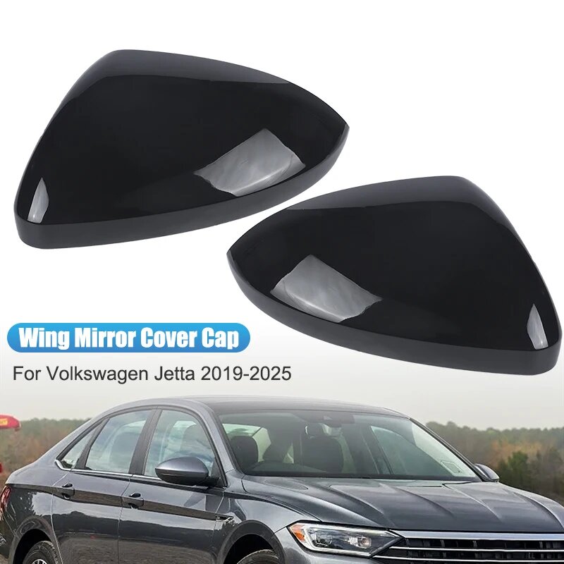 Крышка зеркала левой и правой двери для VW Jetta 2019 2020 2021 2022 2023-2025, корпус зеркала заднего вида 17A-857-537 17A-857-538