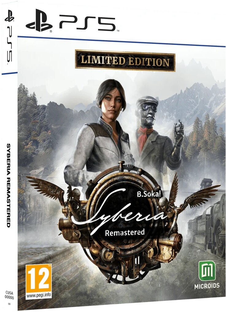 Syberia Remastered - Limited Edition (русская версия) (PS5)