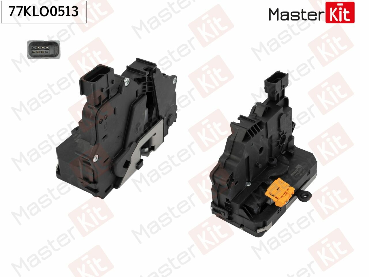 Замок передней левой двери Opel CORSA D IV S07/MERIVA B II S10 2006 - 2017 - MasterKit 77KLO0513