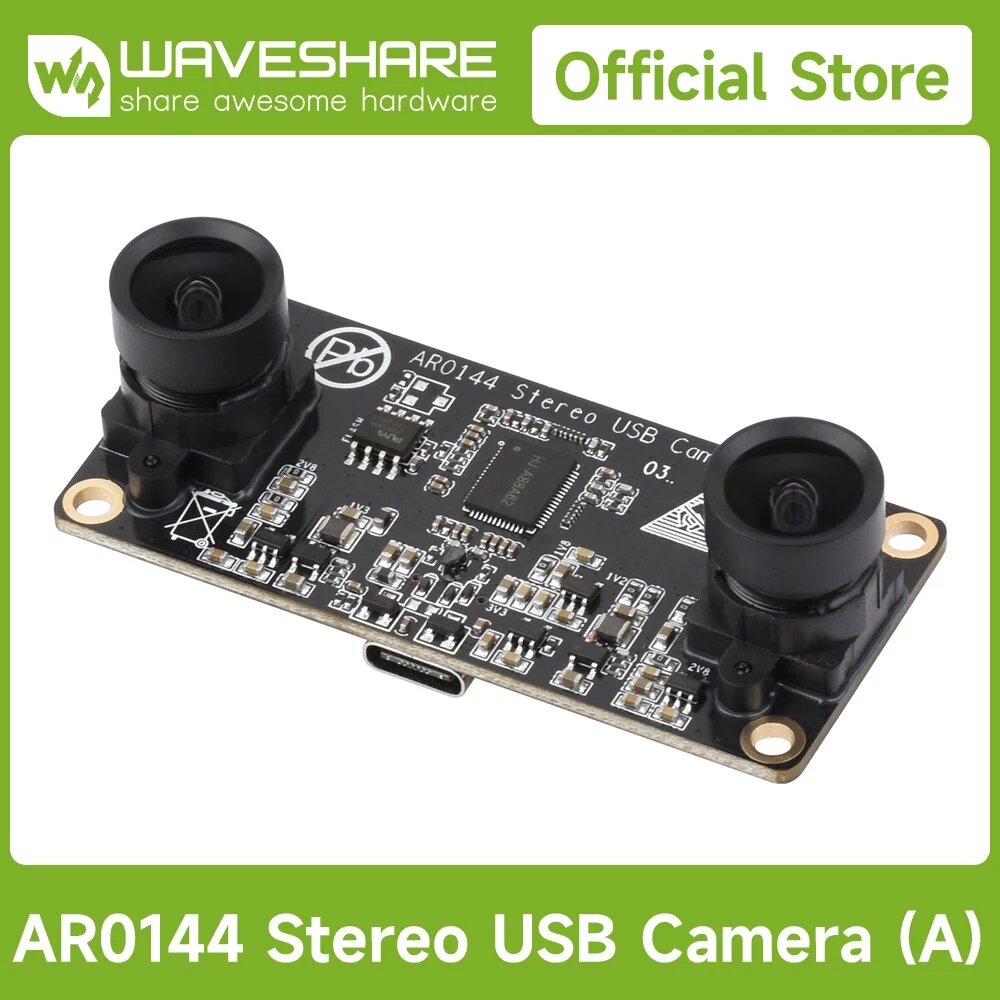 Waveshare AR0144 Stereo USB Camera Module