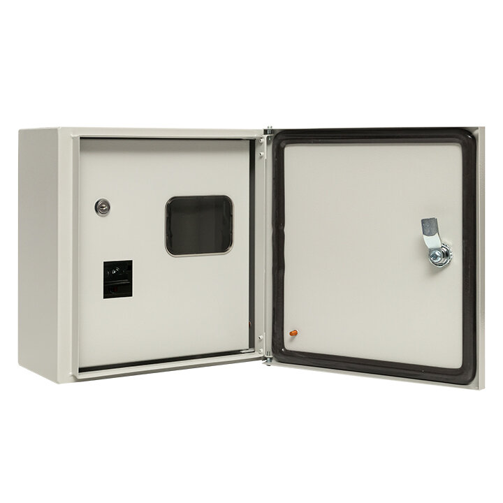 Щит учетный EKF двухдверный, 310х300х160 мм, степень защиты IP54