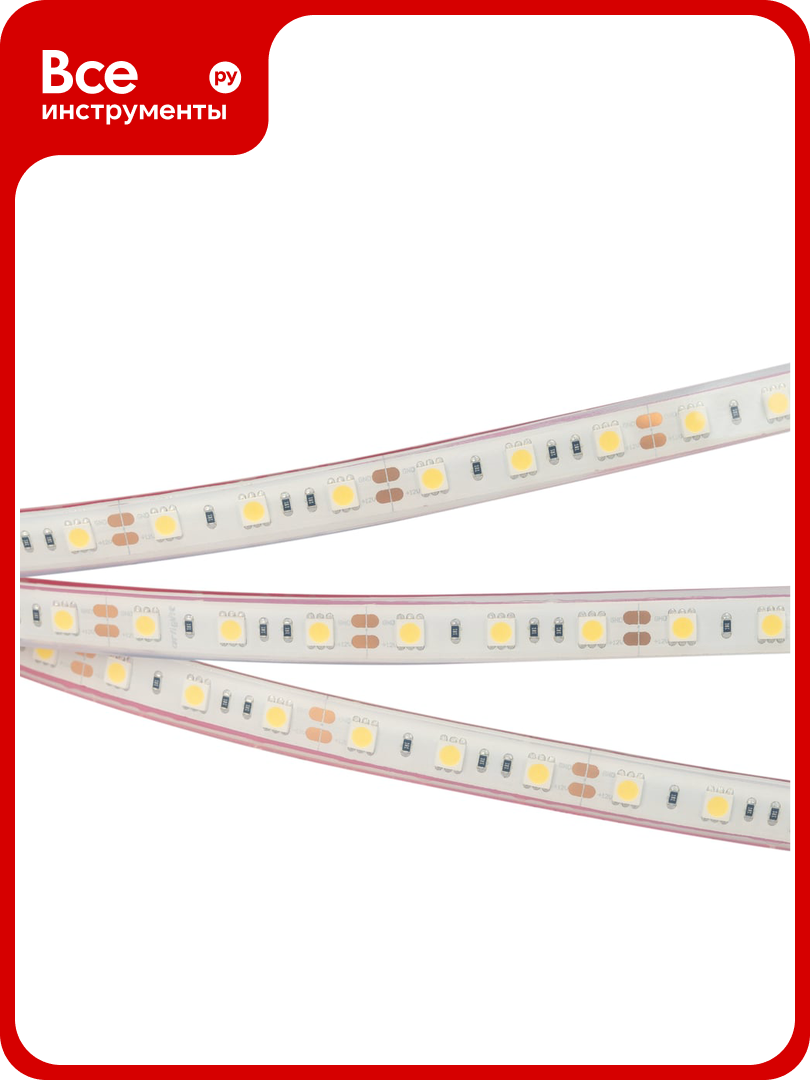 Светодиодная герметичная лента Arlight RTW-PFS-B60-13mm 12V Day4000 034032