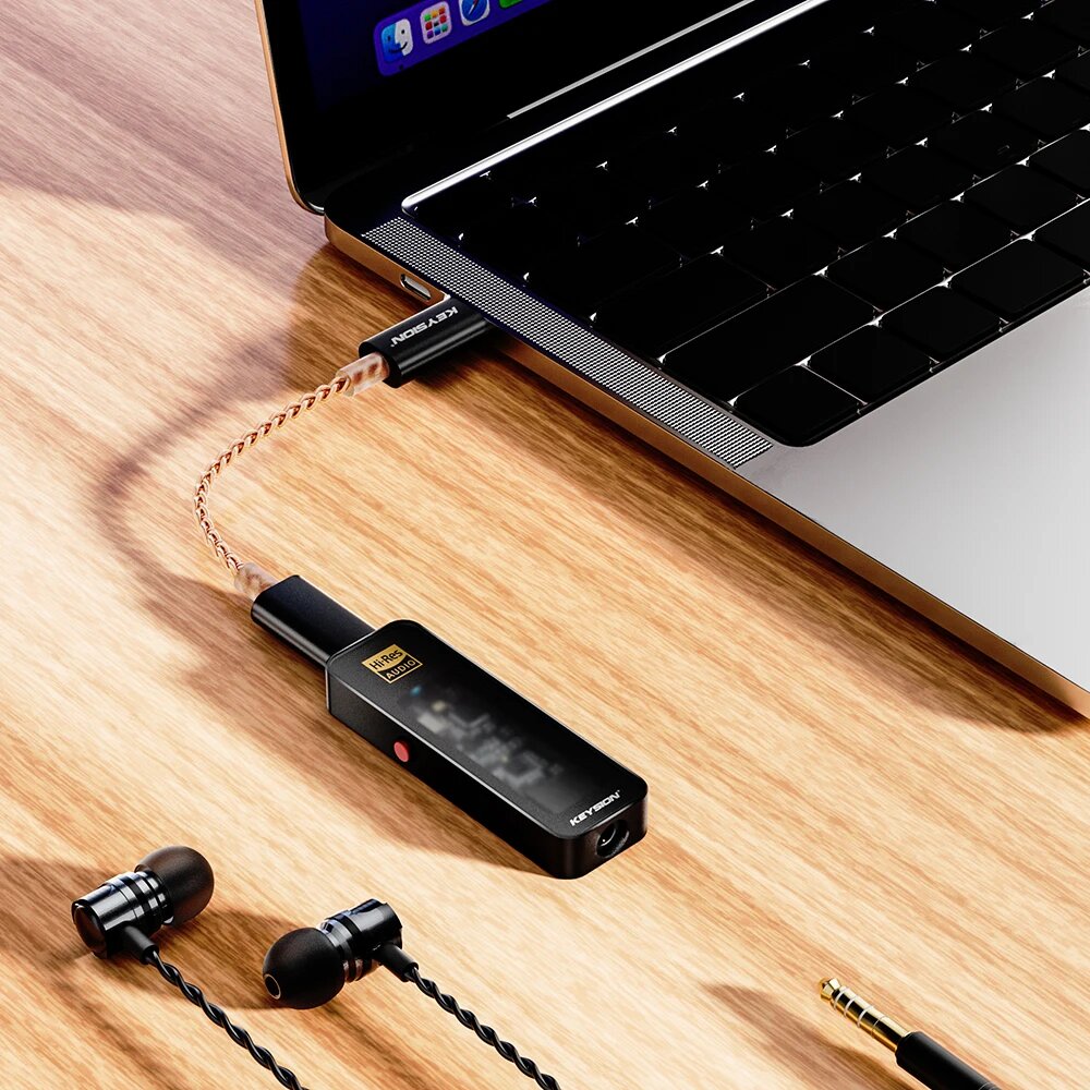 KEYSION CS43198 USB Little Tail ЦАП для наушников