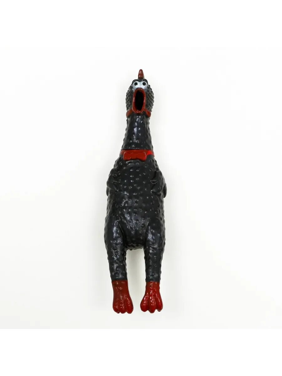 Игрушка пищащая Кричащая курица 16,5 см