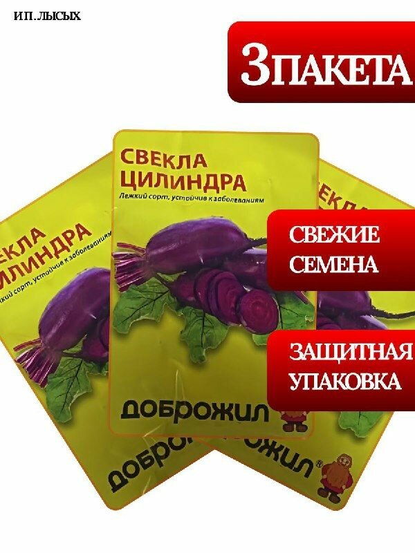 Семена Свекла "Цилиндра"