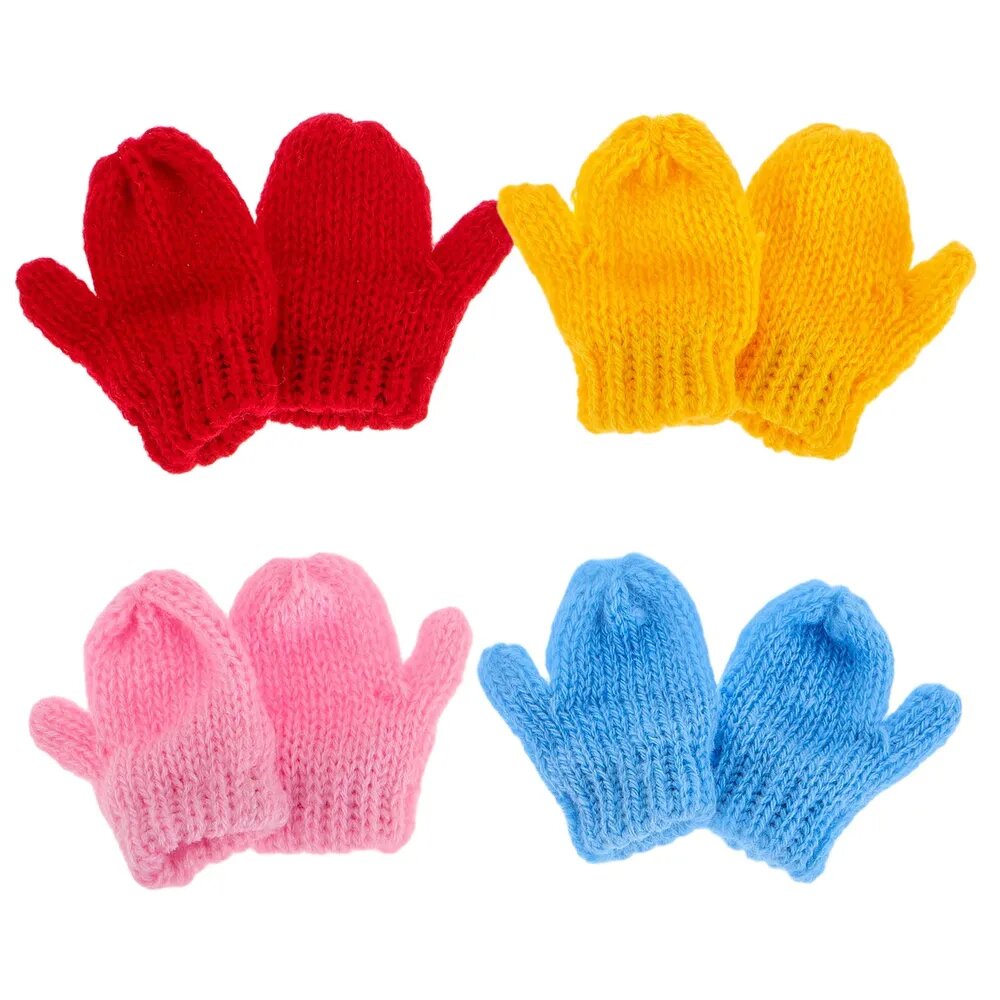 Креативные Аксессуары, Мини Варежки Для Детского Творчества, 5.50X4.00X1.00Cm