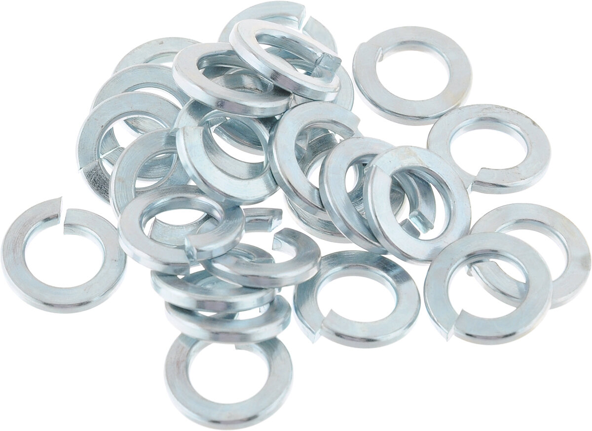 Шайба гровер М8 (200шт) DIN127 цинк SteelRex