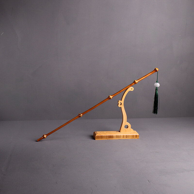 Линейка из корня бамбука, культурный игровой предмет, твердый бамбуковый указатель, бамбуковая ручка, бамбуковая секция, бамбуковая трубка, бамбуковые изделия