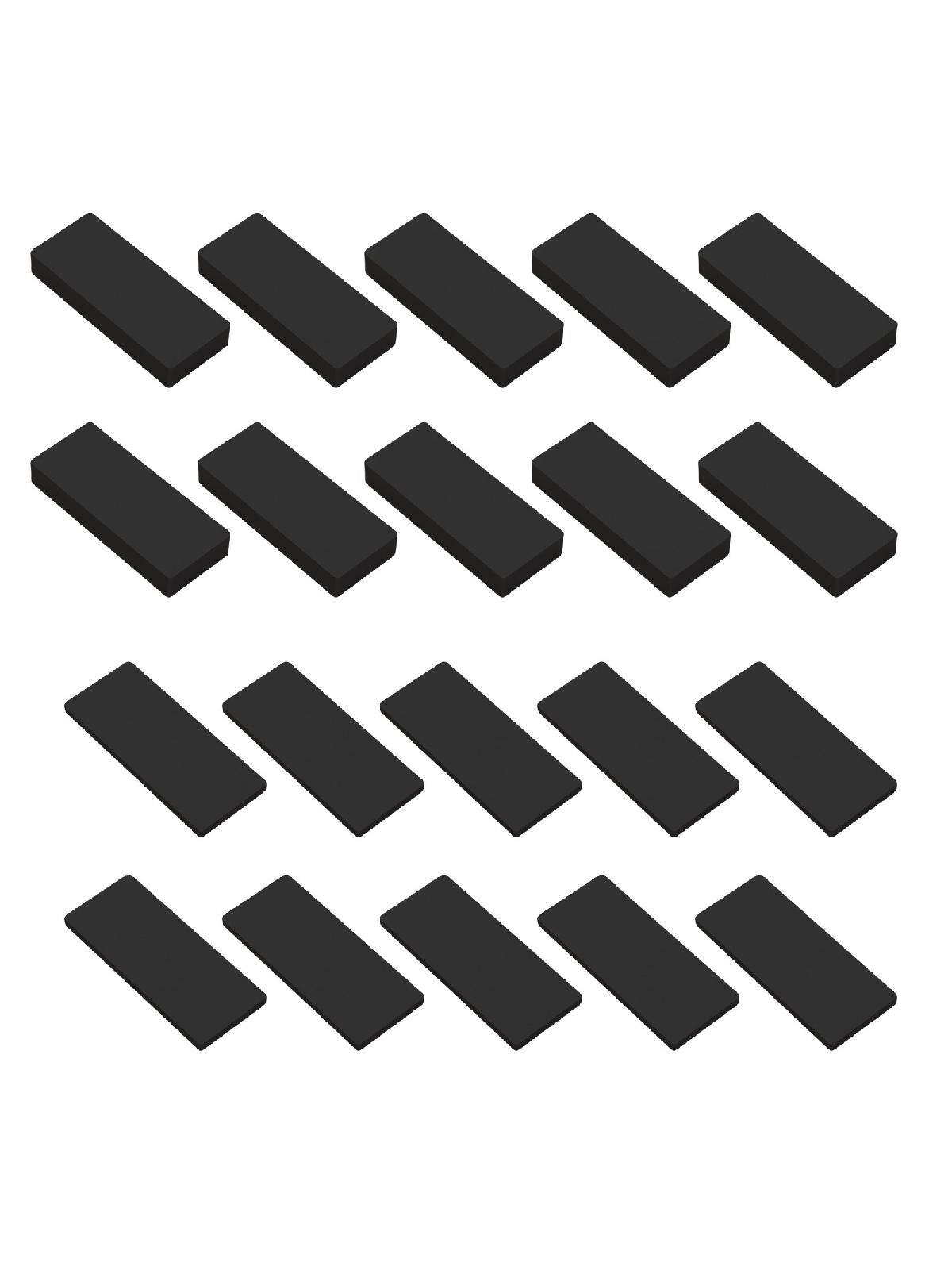 20 шт, черный амортизатор из пеноматериала EVA