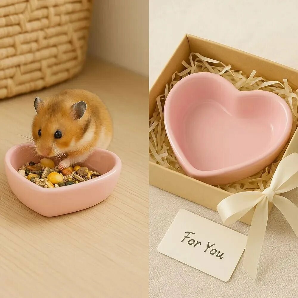 Керамические миски для домашних животных, кормушка для хомяков, крыс, морских свинок, белок и кошек, декоративные мини-миски