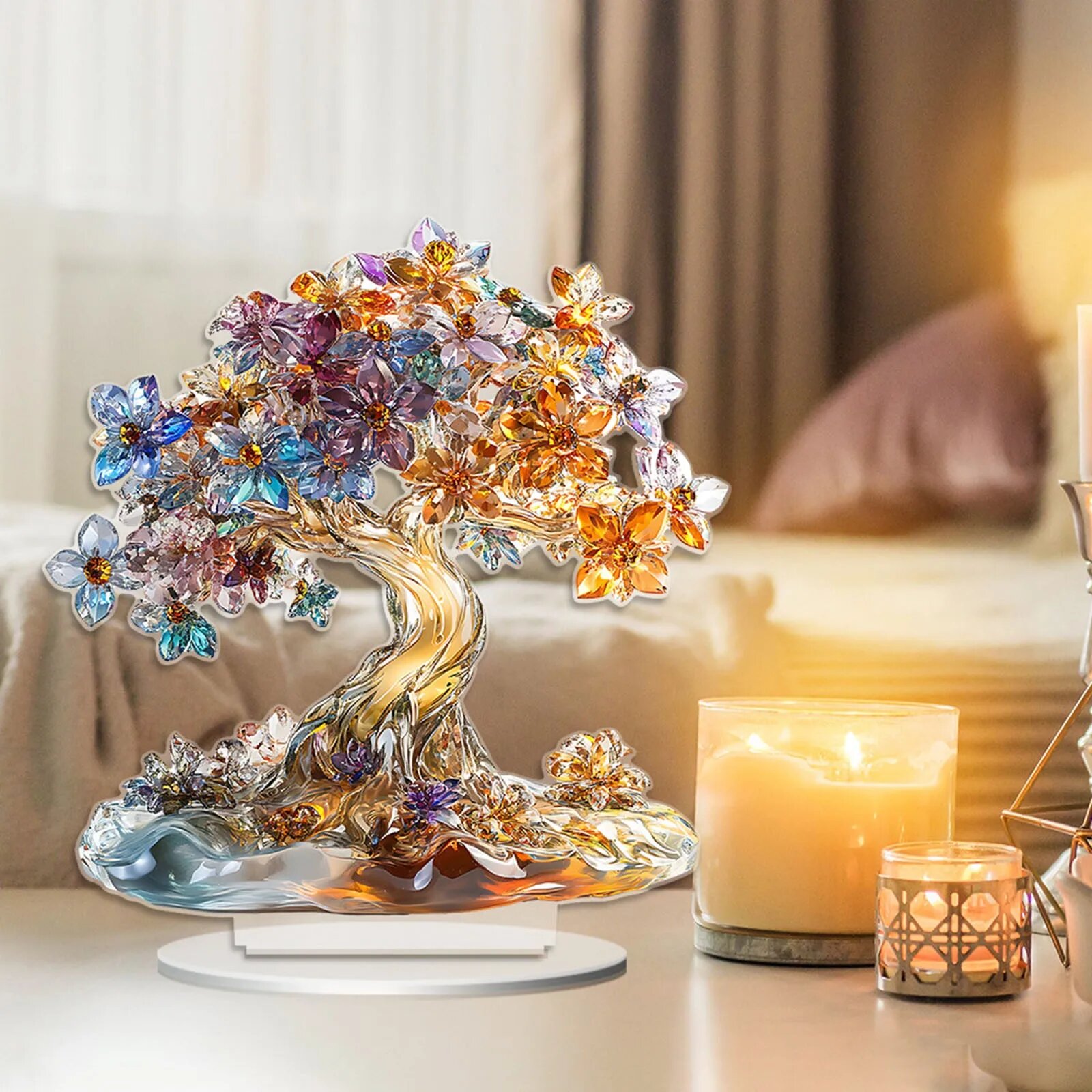 Хрустальная статуэтка Дерево Жизни C