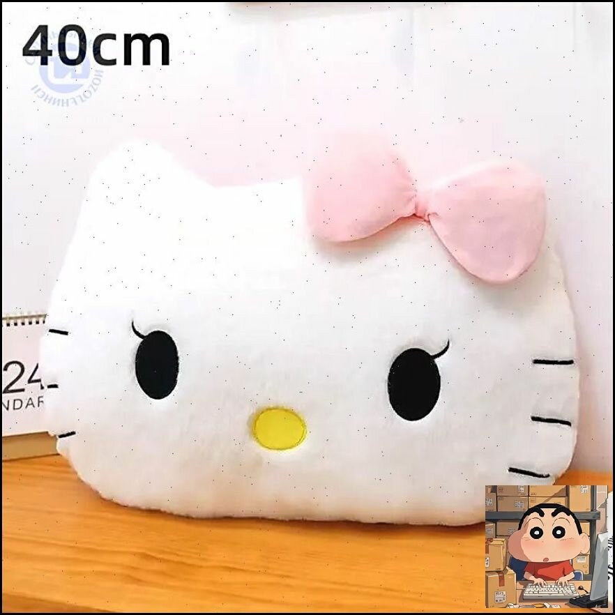 Подушка игрушка hello kitty, мягкая, для детей, 40cm