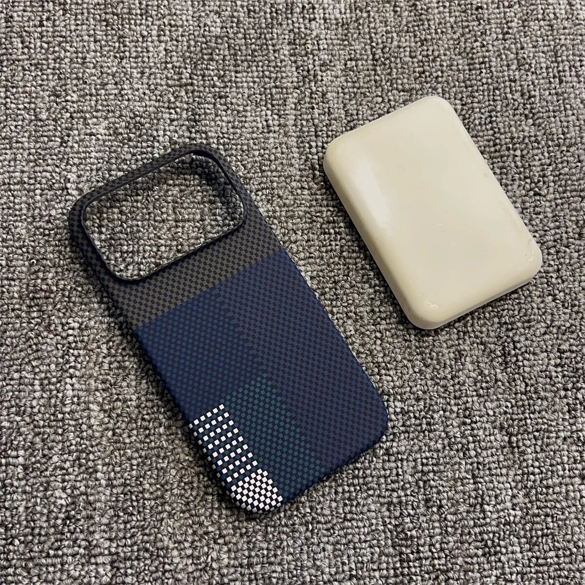 Чехол для iPhone 16 Pro Max, темно-синий, Blue, MagSafe