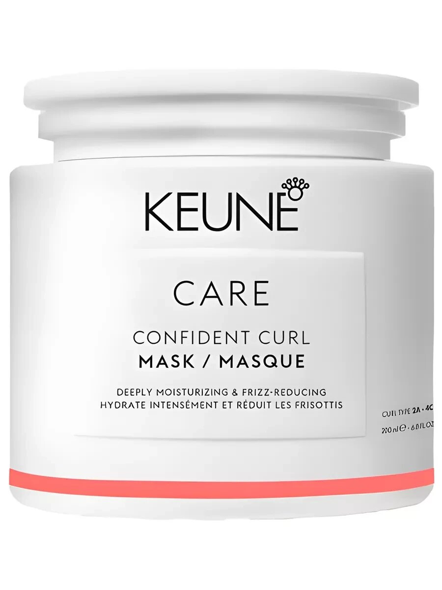 Маска для волос Keune Confident Curl Mask, для кудрявых волос, 200 мл