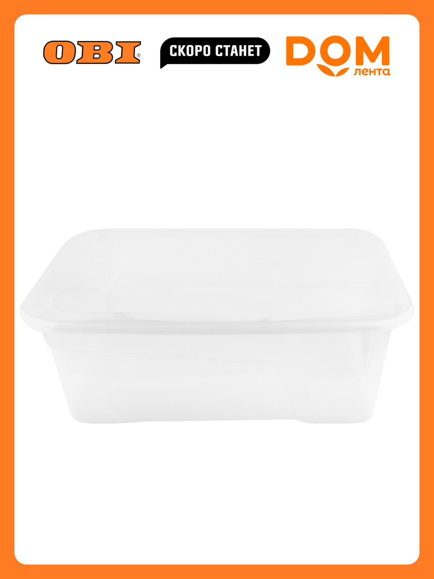 Ящик для хранения 365 дней с крышкой, 25л, Арт. 437190395