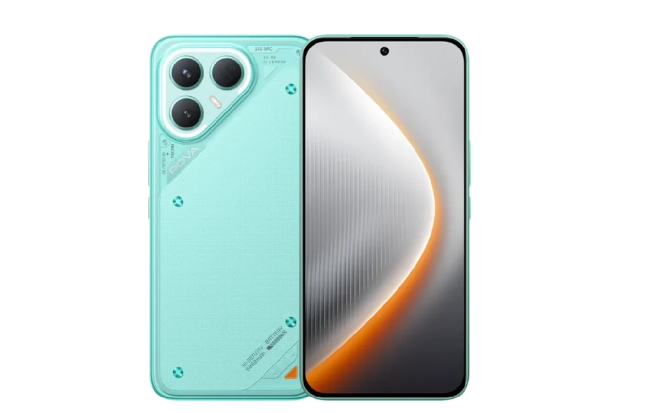 Смартфон Tecno Pova 7 Pro 5G 8/256Gb, бирюзовый