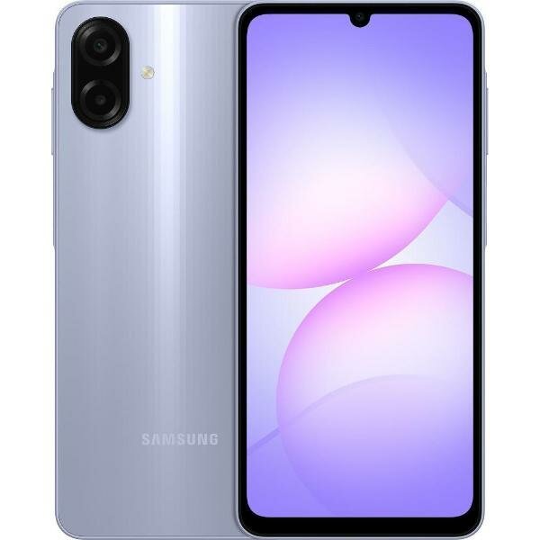 Смартфон Samsung A07 4/128Gb LTE Dual Sim Violet
