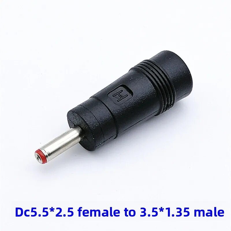 Переходник адаптера питания DC 5,5x2,5 мм на 3,5x1,35 мм Female-To-3.5-1.35