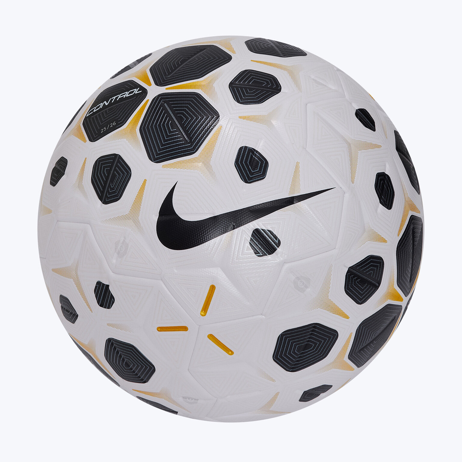Футбольный мяч Nike Control HV4395-100, размер 5, Белый - Черный